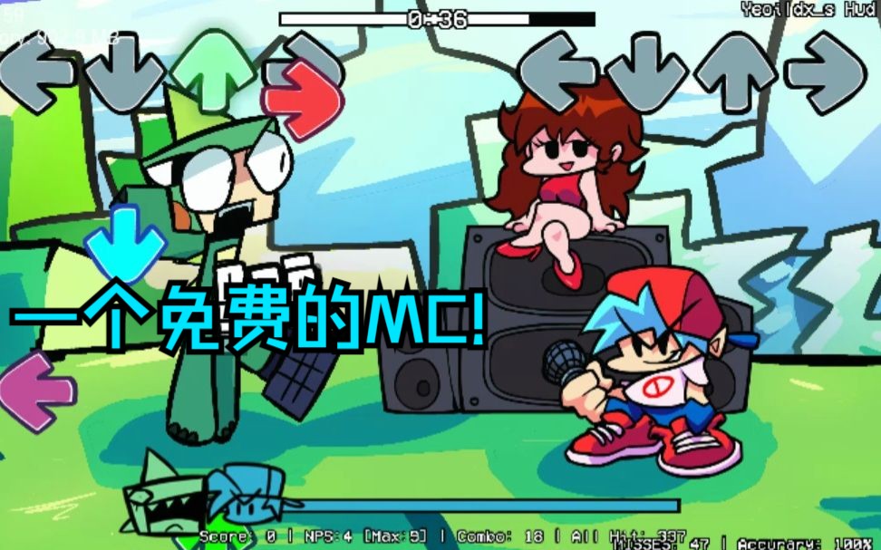 [fnf mod]vs mini world迷你世界_迷你世界