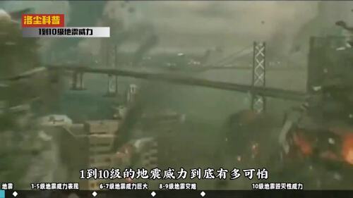 1到10级的地震威力
