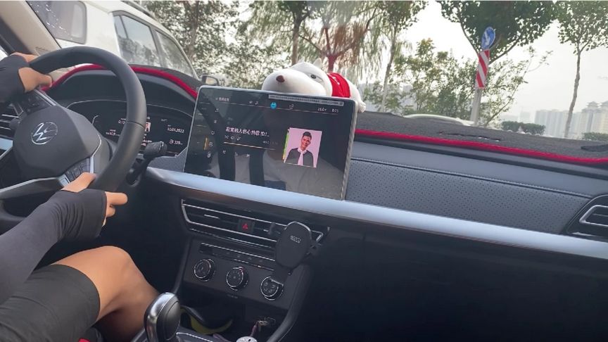 2023款朗逸,开车实时视频,感受下隔音,原车音响,原车导航!