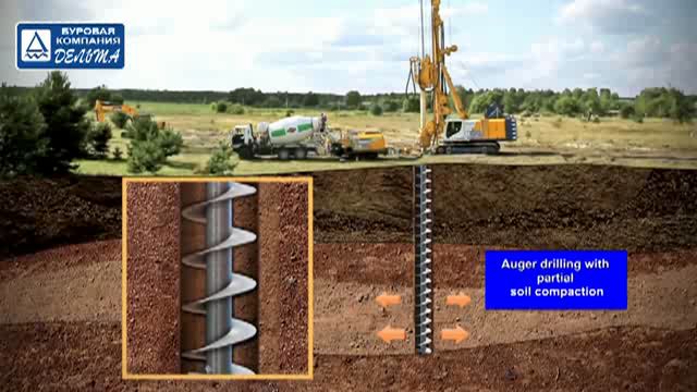 旋挖钻机施工工法解说,cfa工法