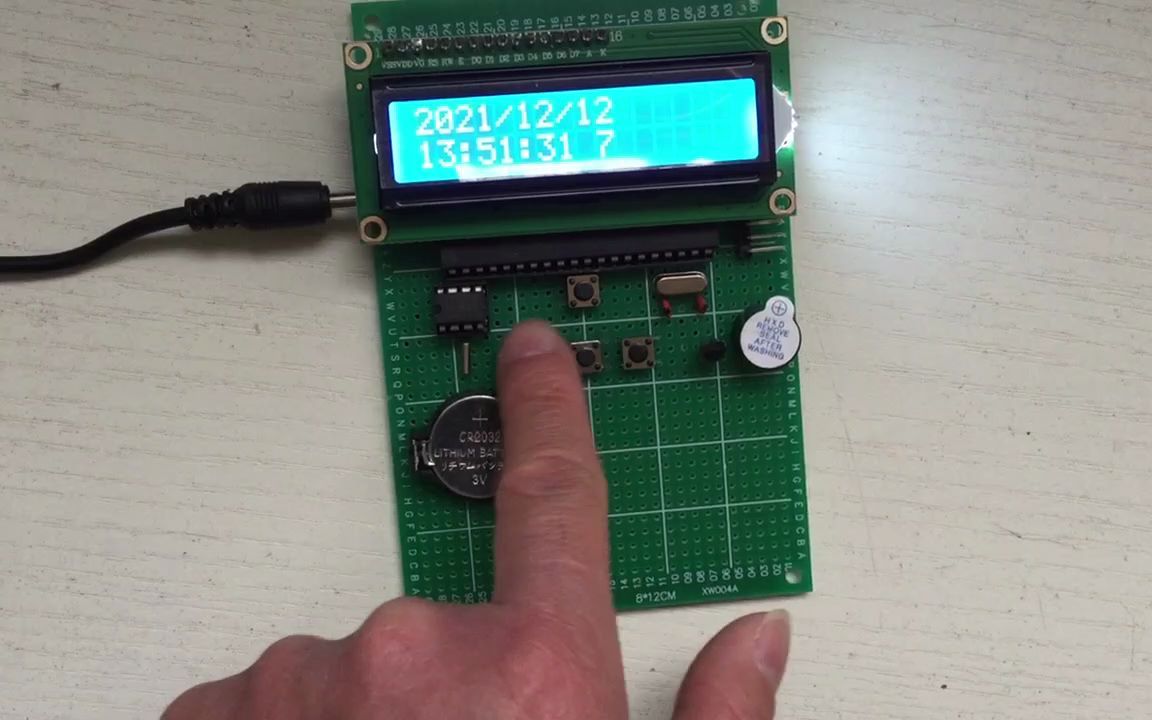 带定时功能的电子时钟设计 代做STM32/arduino/MSP430/51单片机...