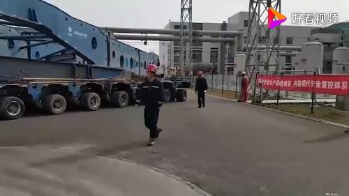 场面震撼的大件货物运输过程,这精湛的技术也只能在咱中国看到了