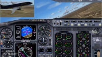 模拟飞行2004新手动画教程之737400五边起降及盲降