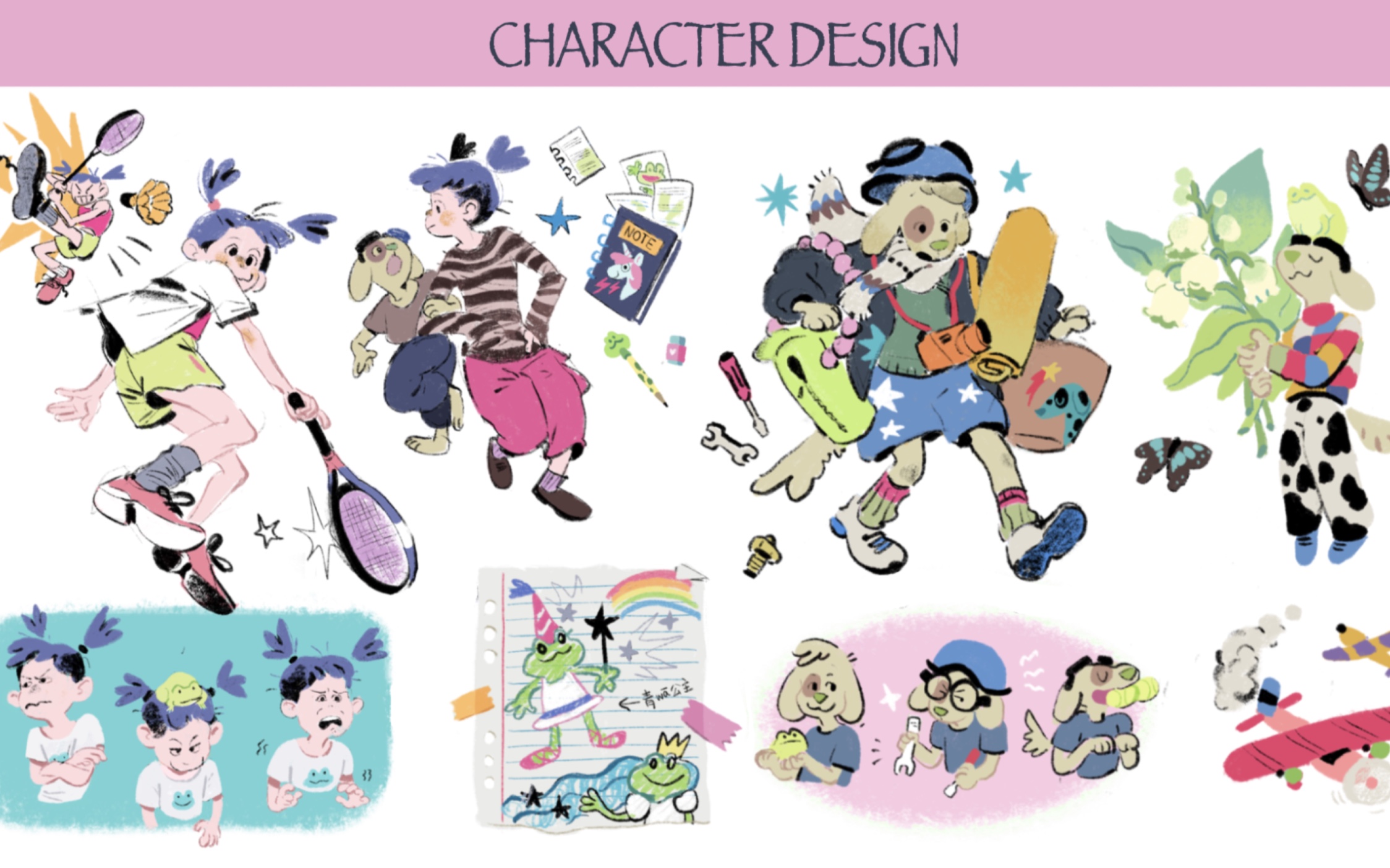 分享一些我的小动画的前期设定ߪ