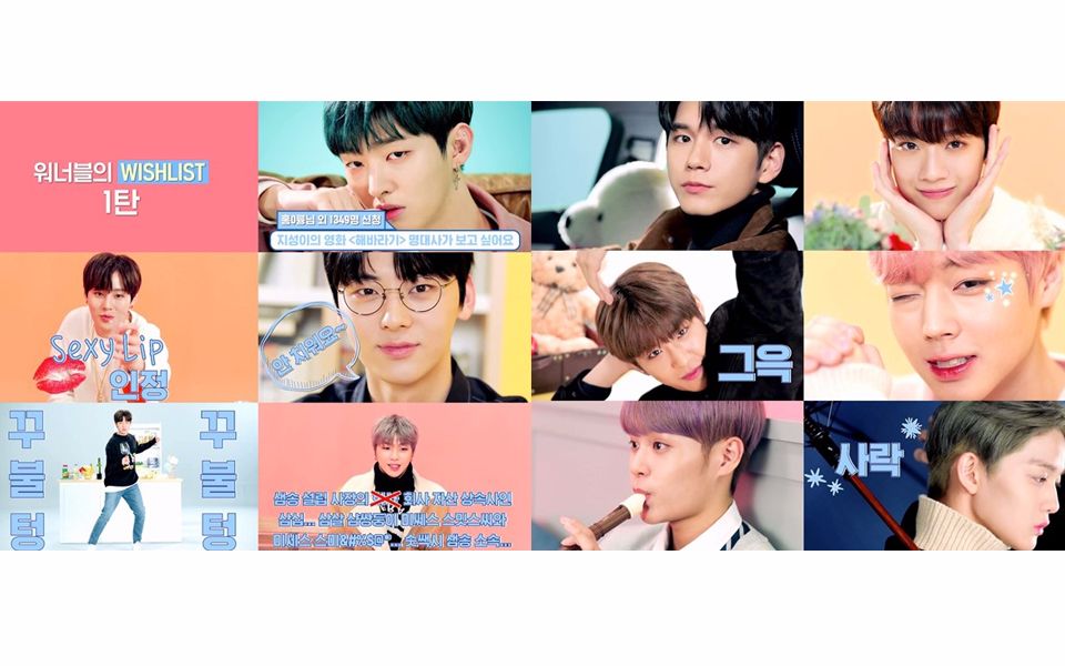 【开发部中字】(心愿清单中字合集)Wanna One Wannable的wishlist三...