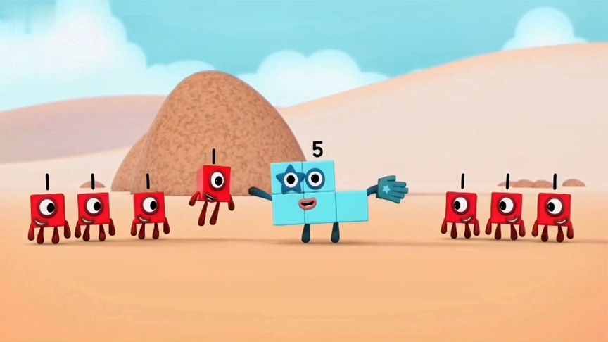 数字有趣:数字可以变化多样形态,小朋友可要看懂记好学会它