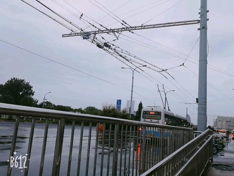 北京动物园枢纽站电车分线