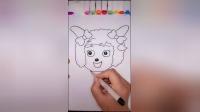 简笔画:教你画美羊羊吧