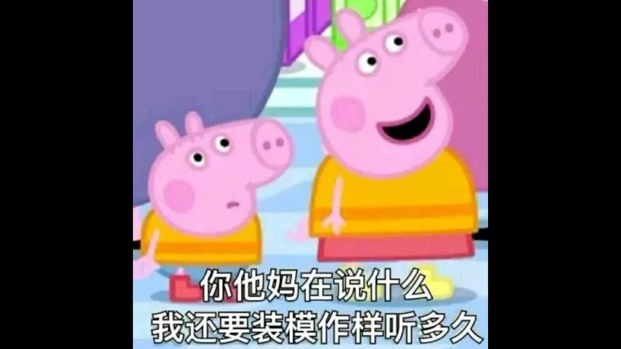 小猪佩奇表情包!社会社会!