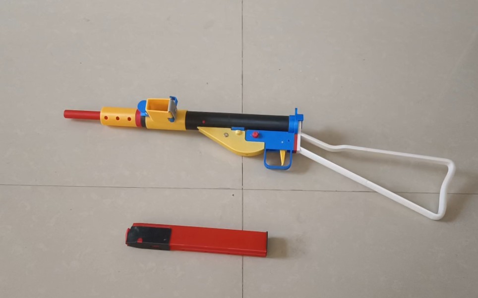 3d打印塑料摆件模型,司登冲锋