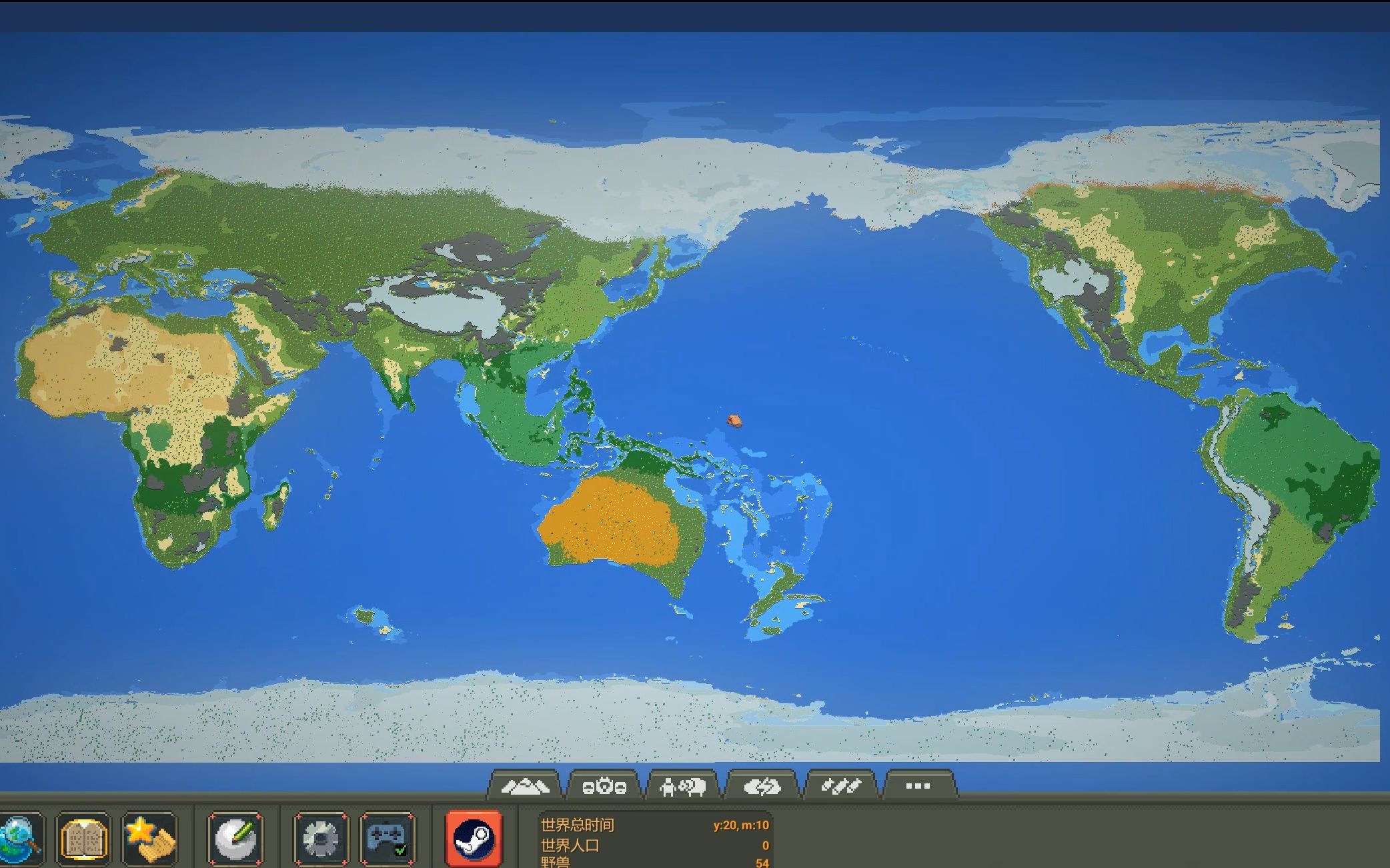 世界盒子地图展示(地图可获取)