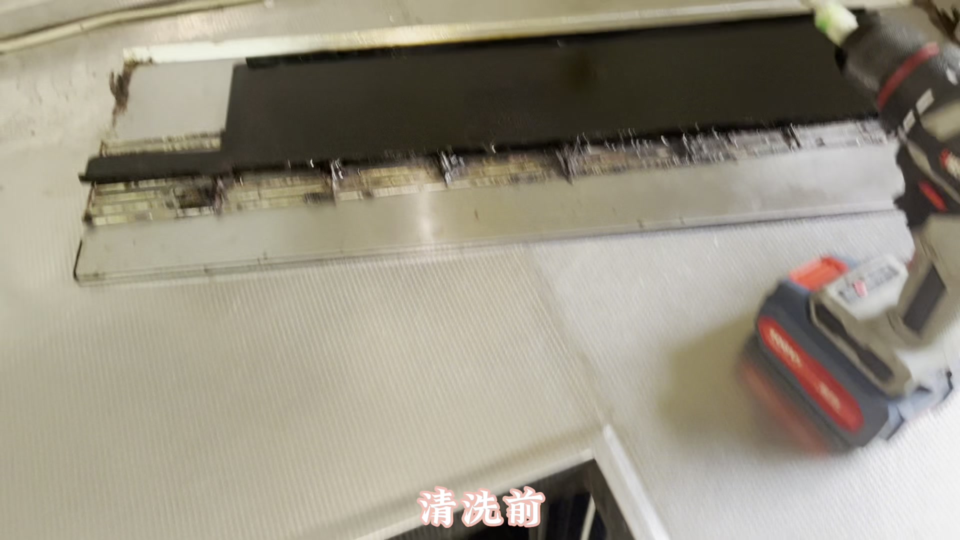 美多集成灶深度清洗。油腻男的一天,日入一千的一天。#家电清洗 #...