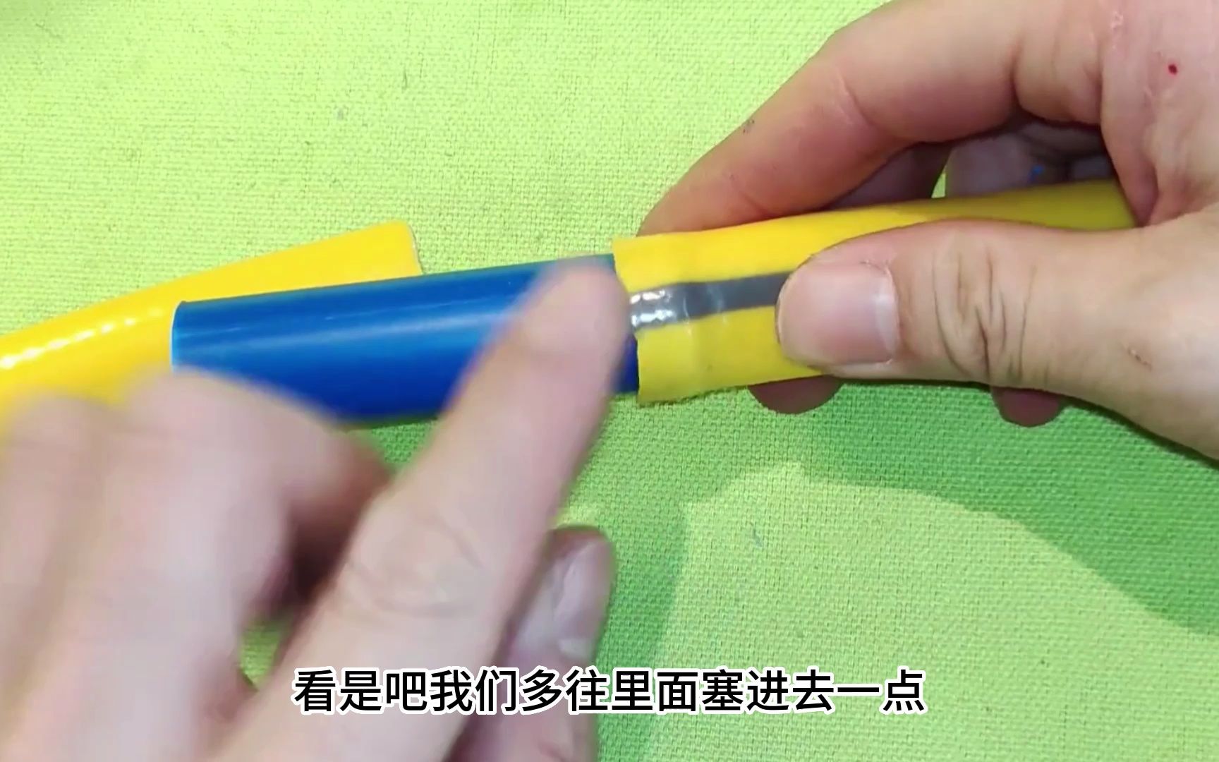 蛇皮管漏水紧急处理?水电工师傅现在教你一招,完美解决