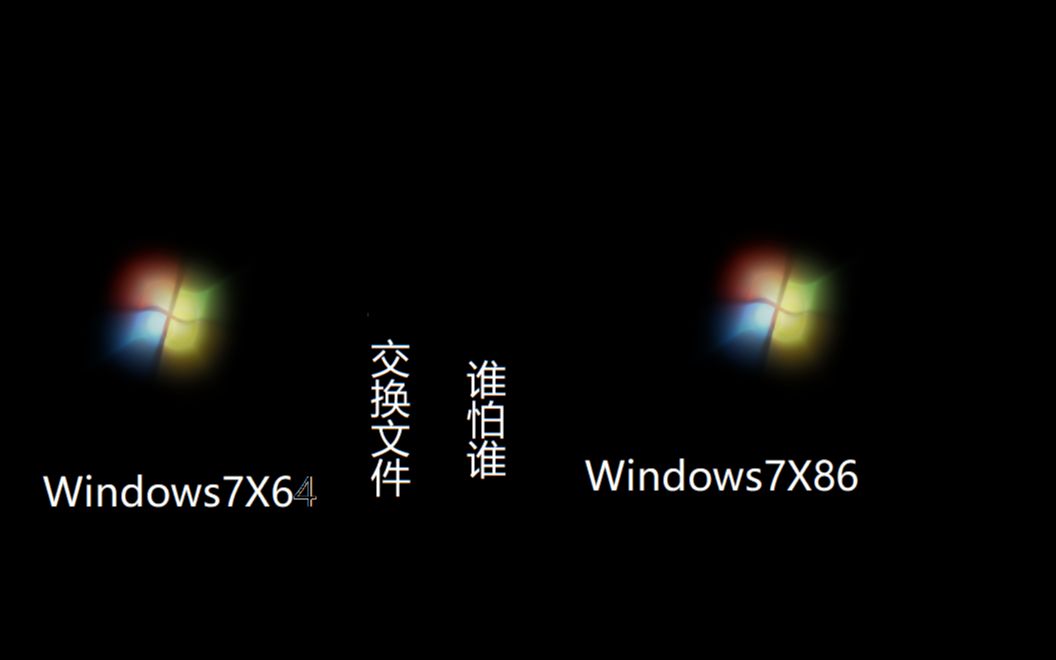 Windows7X64和Windows7X86的System32交换会发生什么?