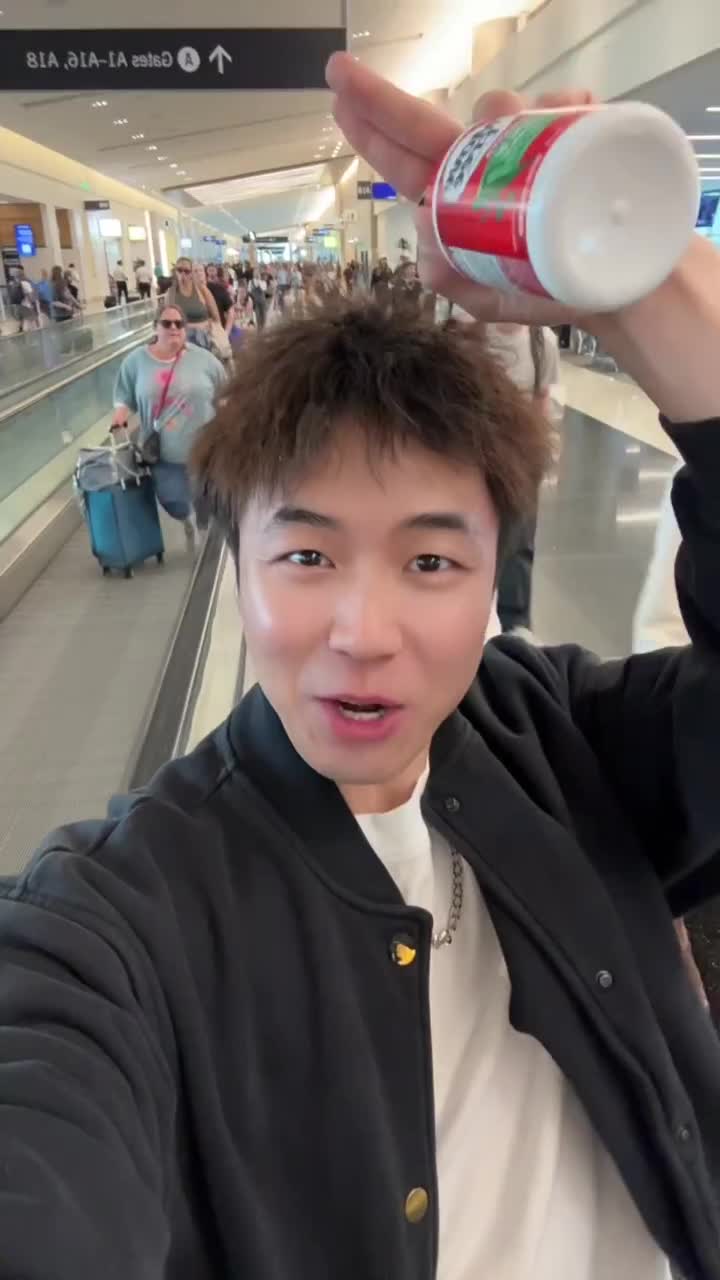 美国工厂机场溯源一天! 当地机场人真多,当地人都在买什么?#海外生活 ...