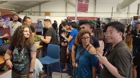 安纳西动画节blender展位