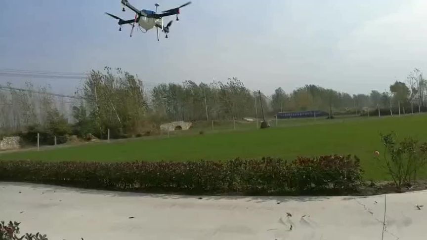 无人机#农业植保飞行器现场教学ߑ