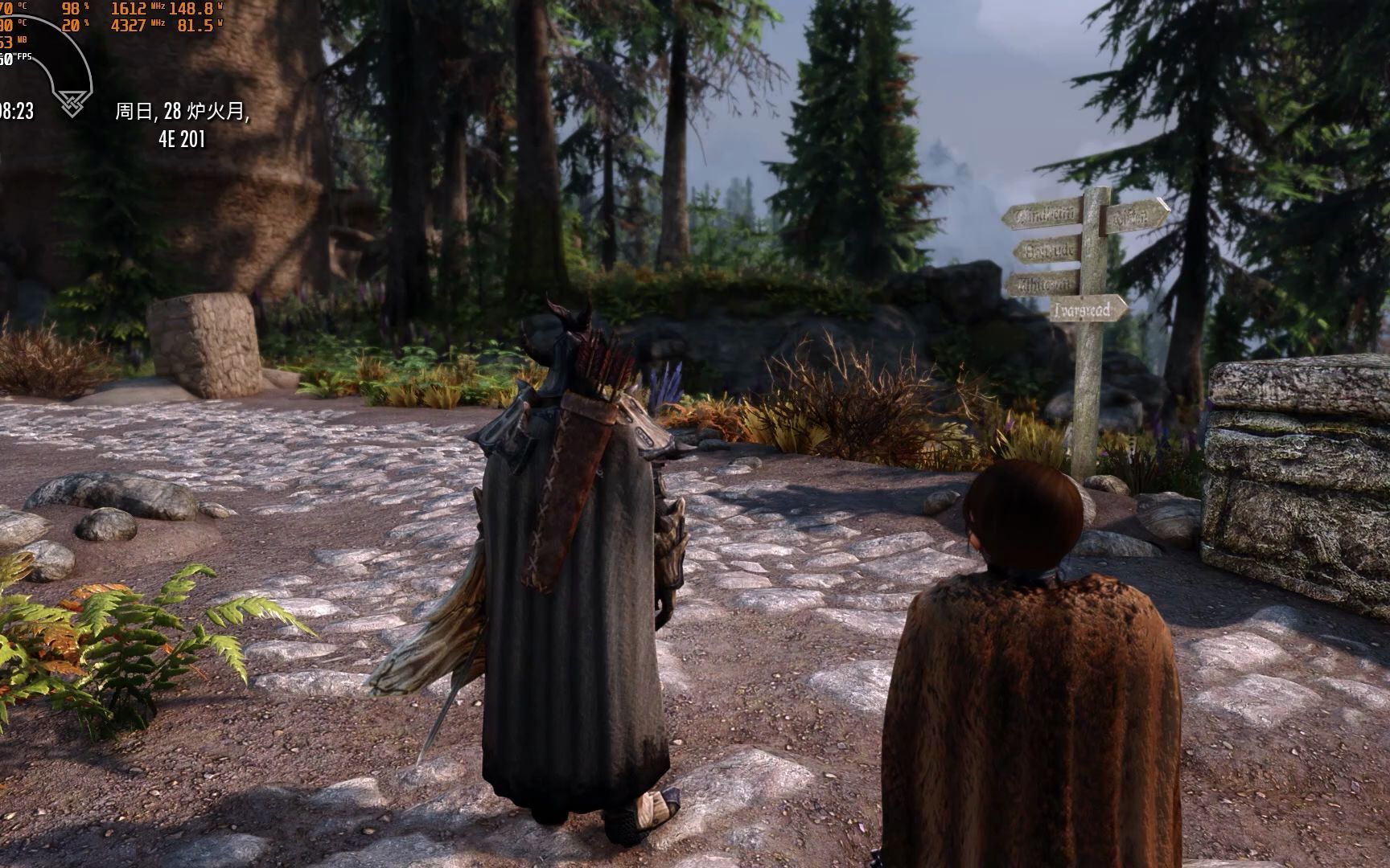 上古卷轴5mod:就你那破笔记本3080ti也能带的动我?