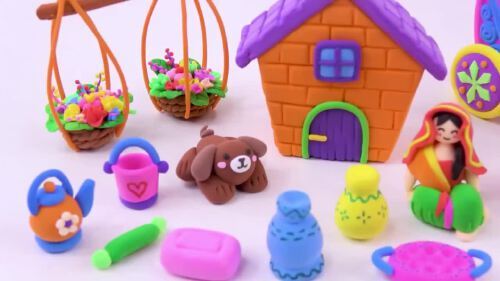 彩泥超轻粘土亲子手工制作教程幼儿园小学生