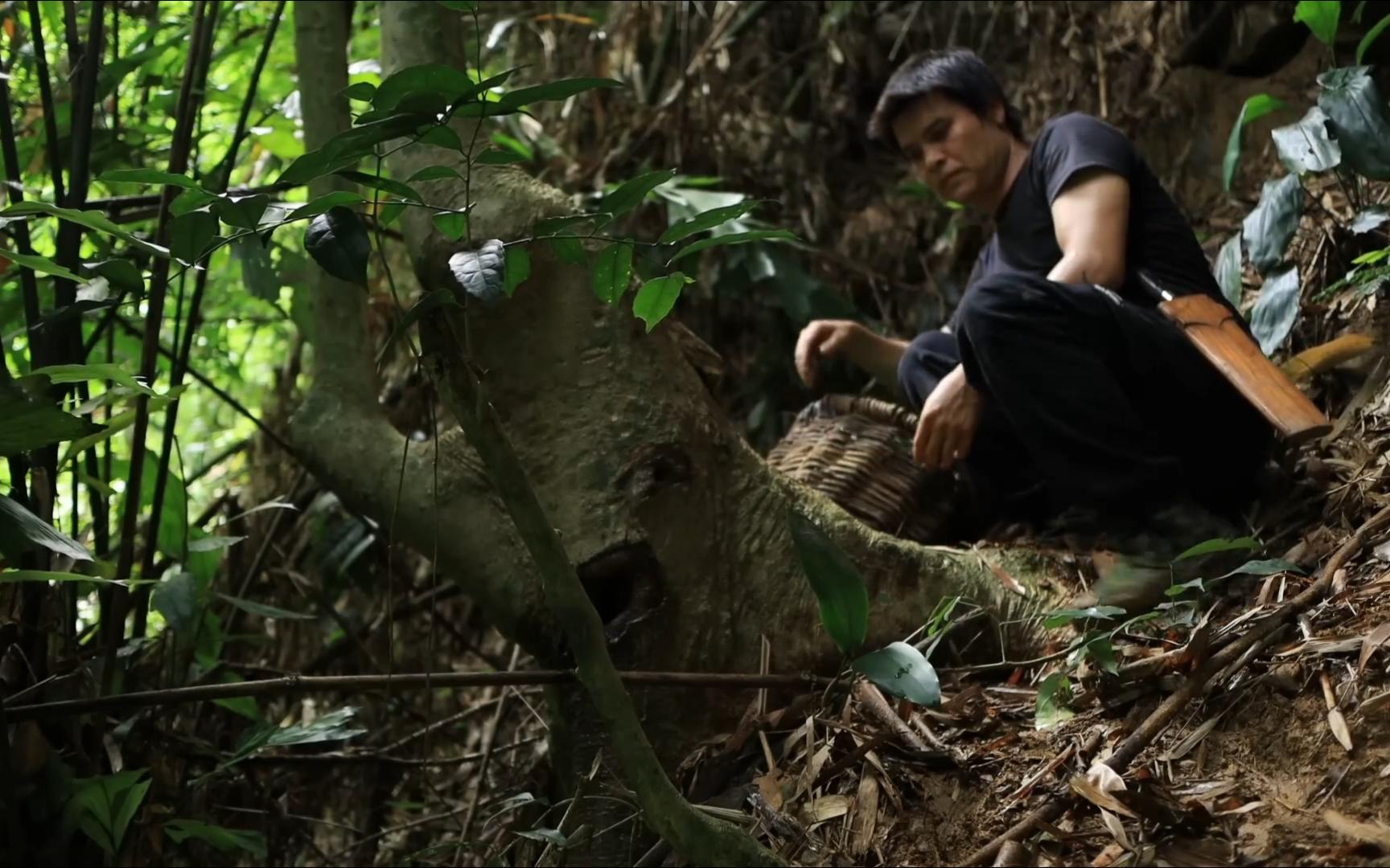 ...生存90天——建造石屋开荒种田逮鱼抓蟹养蜂吃蜜《现实版我的世界》