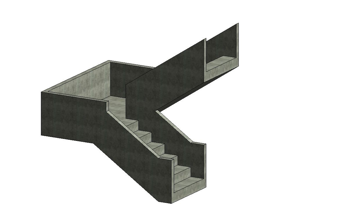 2021年1+X建筑信息模型初级第4期第2题- 楼梯