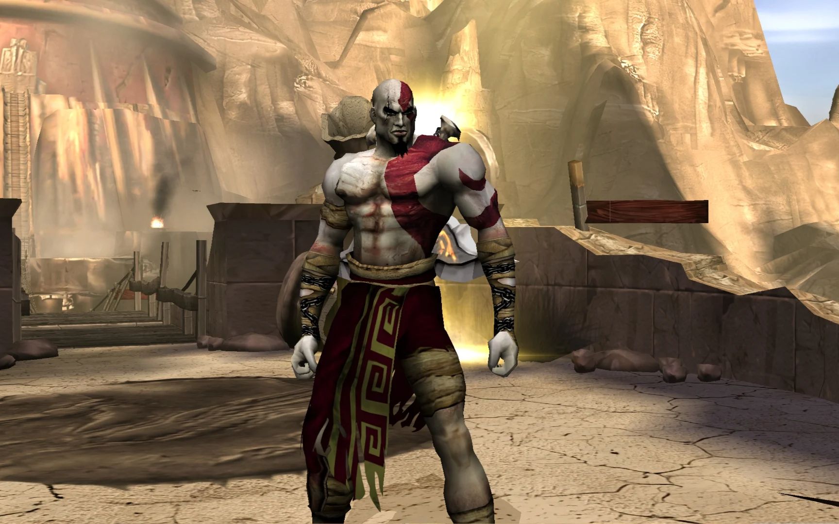 《战神1》PC 高清贴图重制|PCSX2 1.7.2404|4K60fps_战神