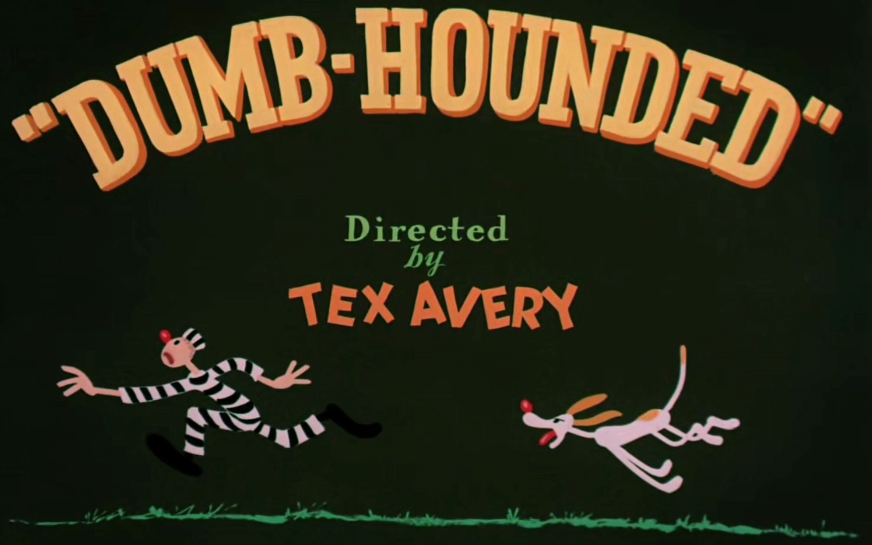 杜皮狗宝狗迷心窍Dumb-Hounded.1943.1950.重制版标题卡(米高梅...