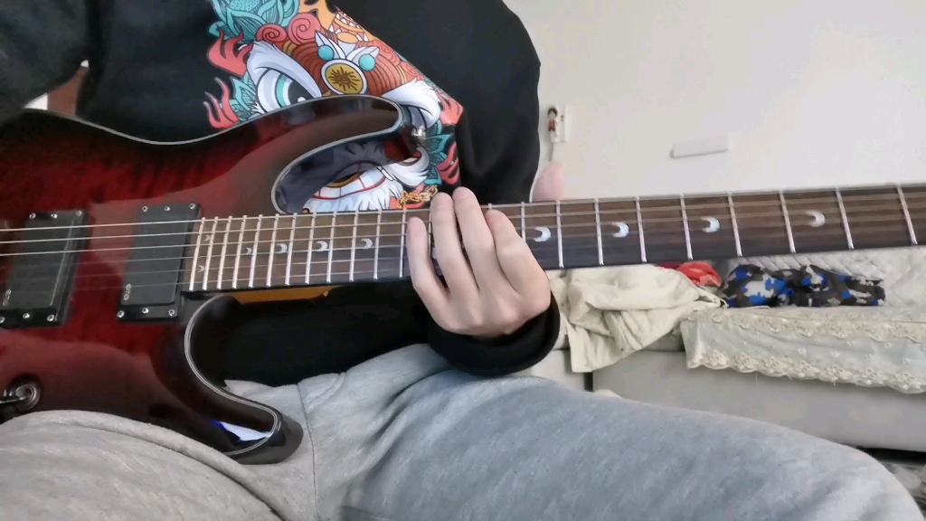 不再犹豫间奏 beyond 黄家驹 黄贯中 schecter电吉他 摩尔ge200效果器