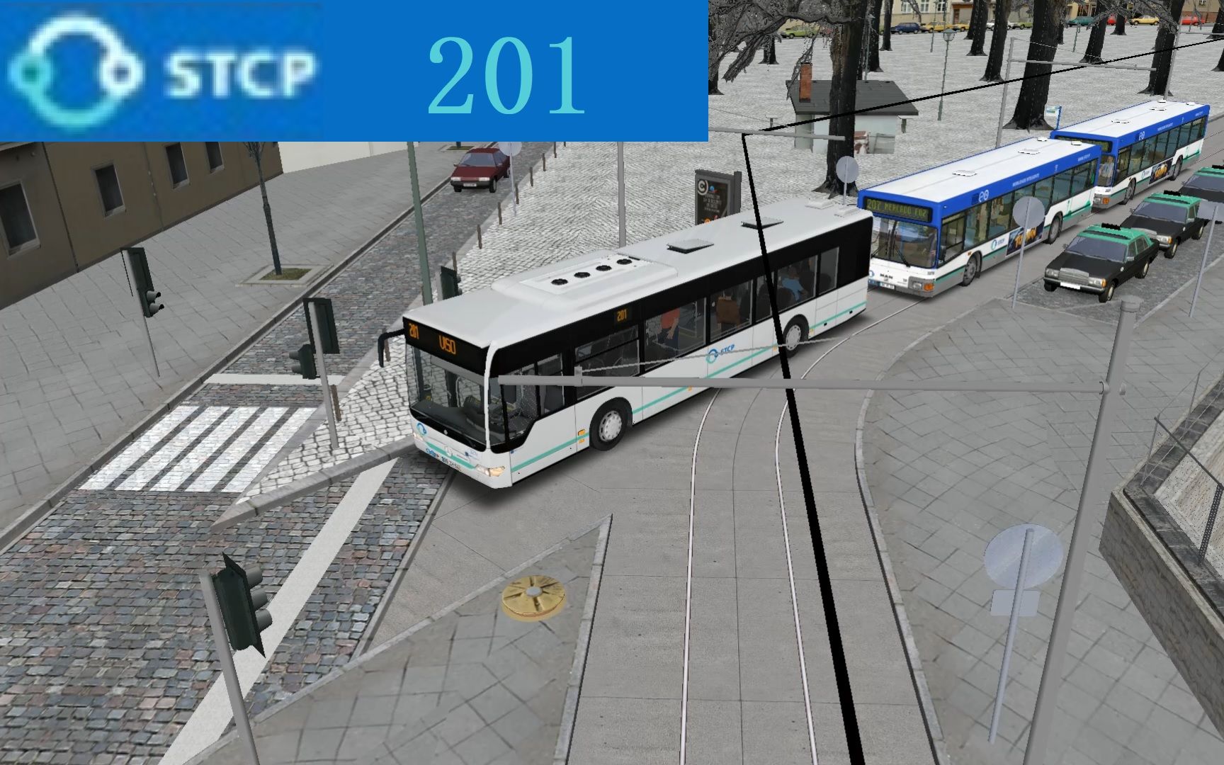 【OMSI2——Grande Porto 2021】201 Av. Aliados→Viso【中间走...