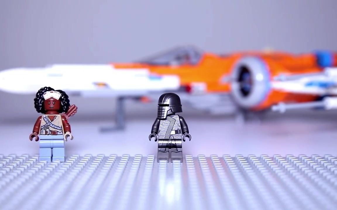 【乐高玩具开箱】乐高星球大战系列75273 帝国飞船X翼战机积木拼装