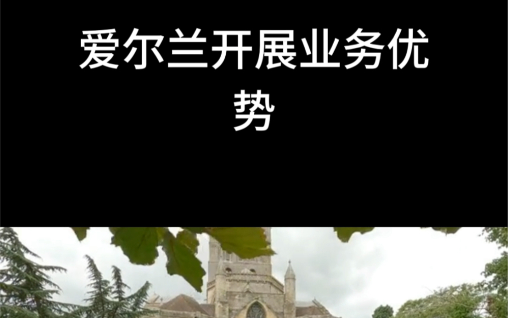 爱尔兰公司开展业务的优势