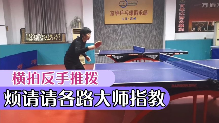 横拍反手推拨动作,还请各路大师指教
