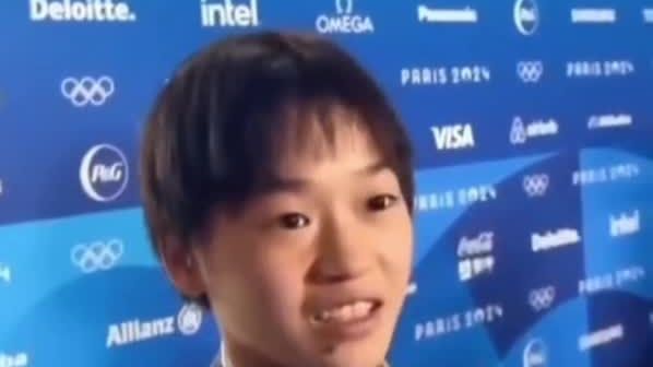 全红婵巴黎奥运会比赛后看到哥哥,感觉不可思议 #跳水冠军全红婵