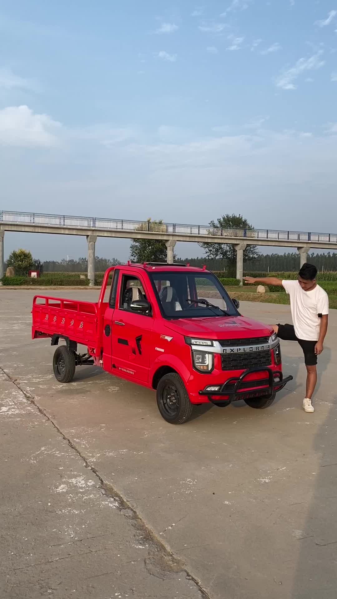 #电动四轮车 #电动皮卡车 #新能源汽车