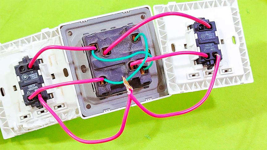 一个电路就让你学会单控灯,双控灯,三控灯,原来接线是有规律的