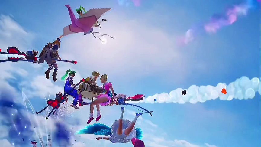 #和平精英 二十多飞行器绝美合集