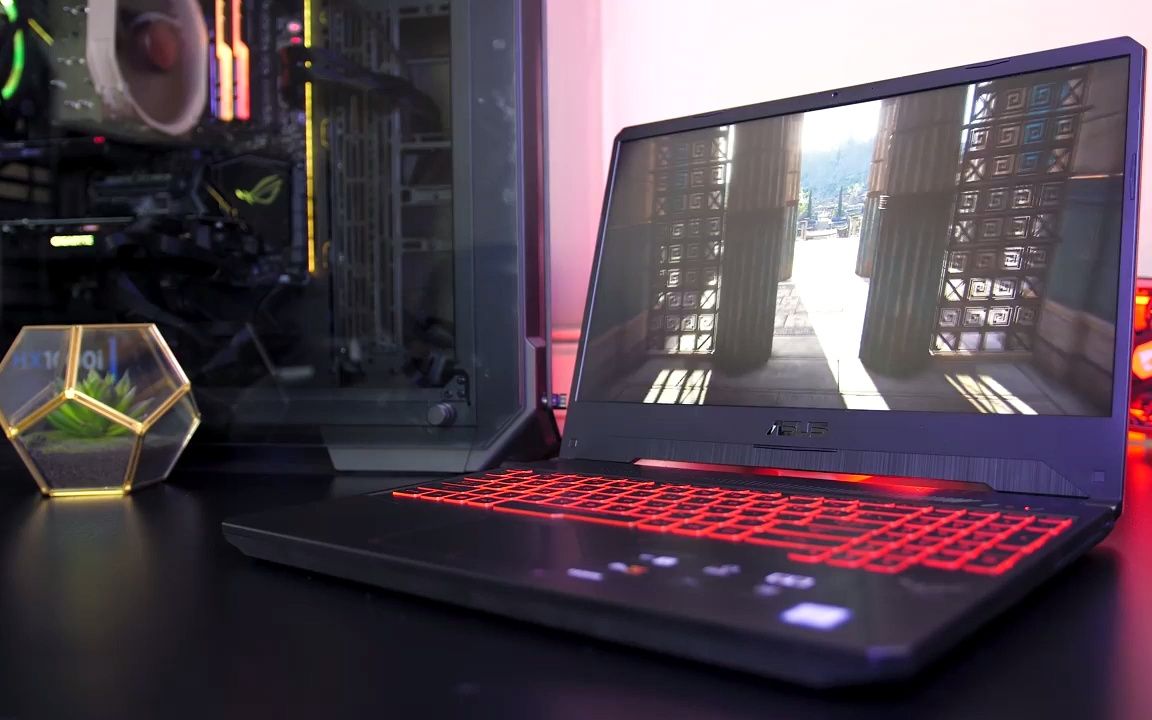 华硕 TUF FX505 热测试、欠压和超频