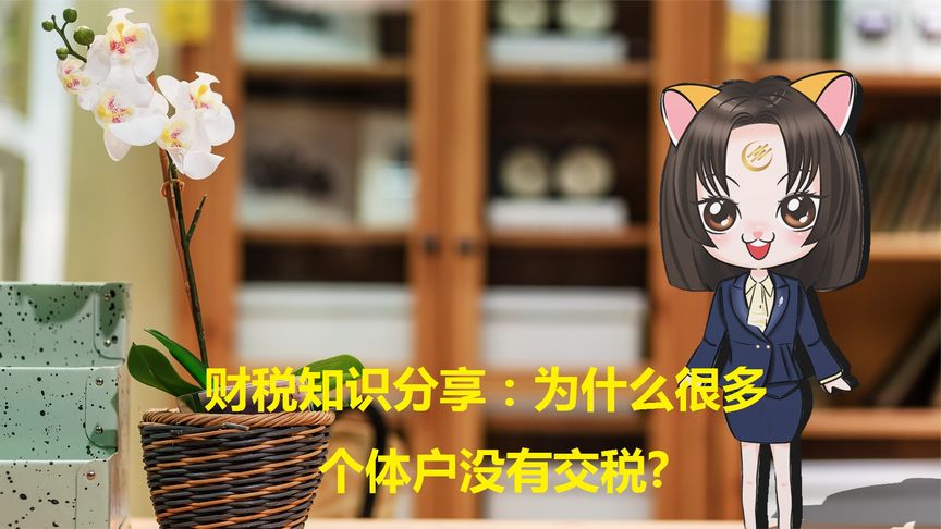 工商财税知识分享:为什么很多个体工商户都没有交税呢?