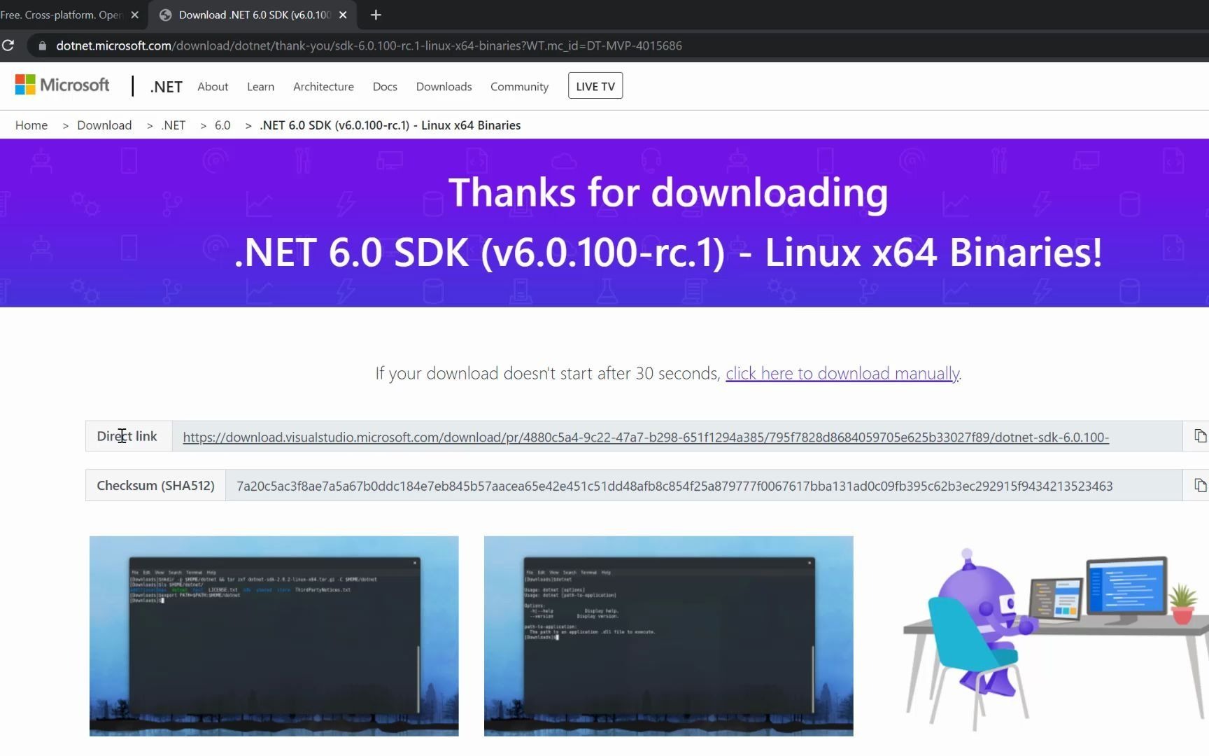 ...在 Ubuntu Linux 安装 .NET 6.0 SDK 并解除安装其他 .NET SDK 版本