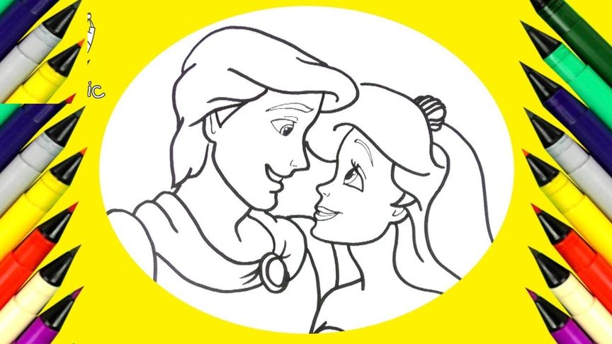 亲子简笔画:王子和公主