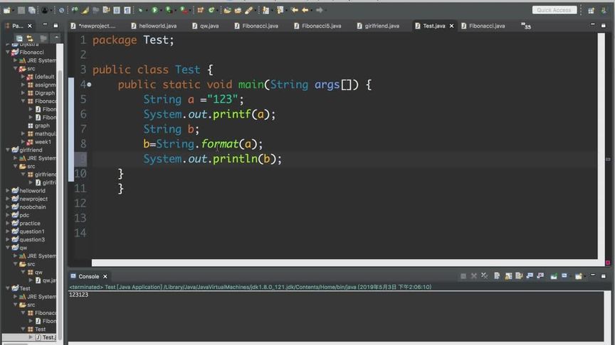 String类创建格式化字符串,Java编程了解一下