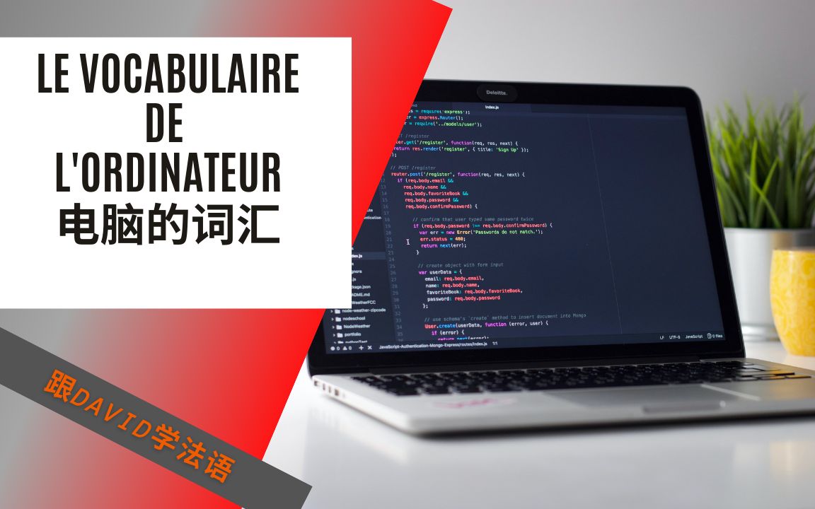 跟David学法语 电脑的词汇 Le vocabulaire de l'ordinateur Ordinateur
