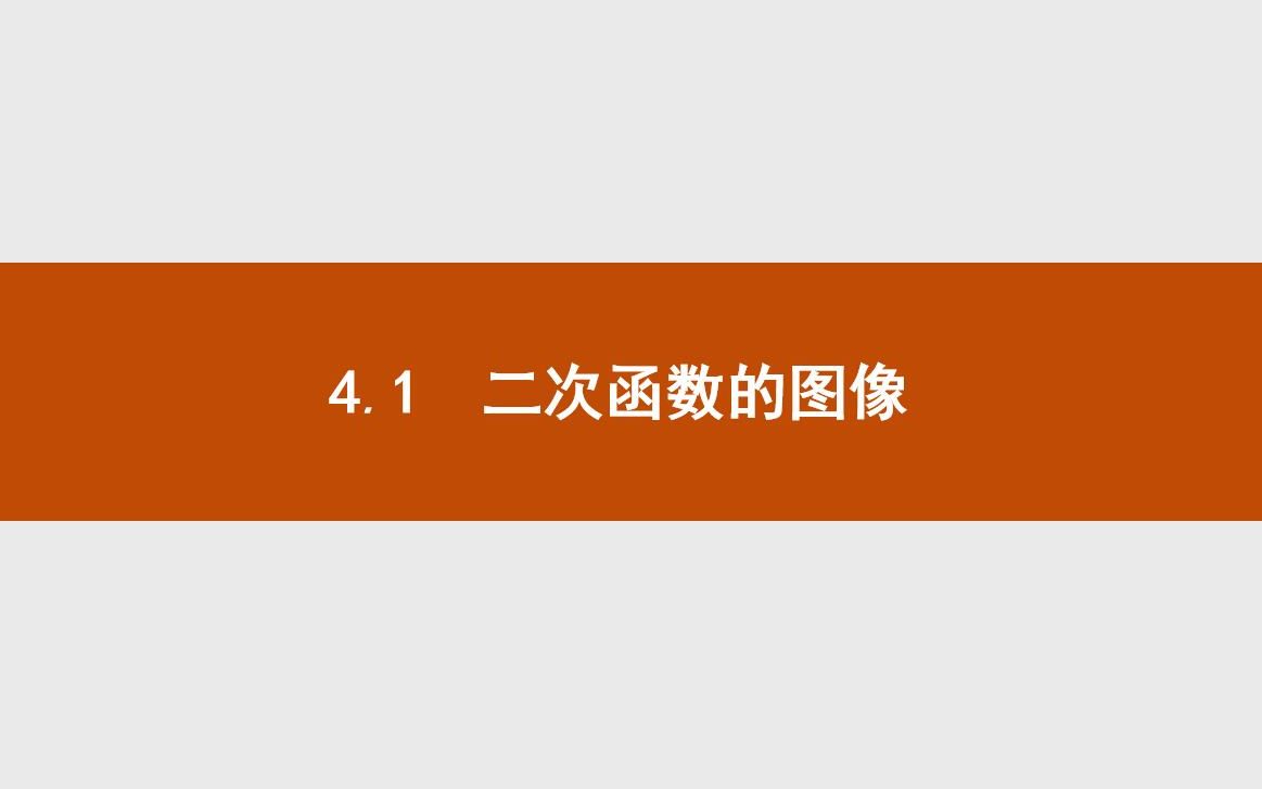 函数基础!二次函数的图像