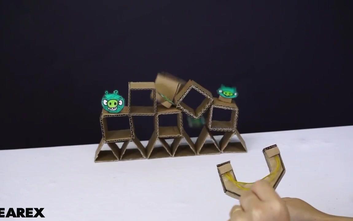 【DIY】如何从Cardboard制作愤怒的小鸟游戏