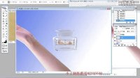 用抠出的玻璃瓶来合图-ps小了制作