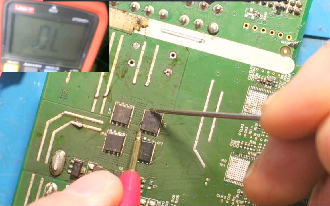 MOS管类型与好坏测量-矿机算力板维修培训