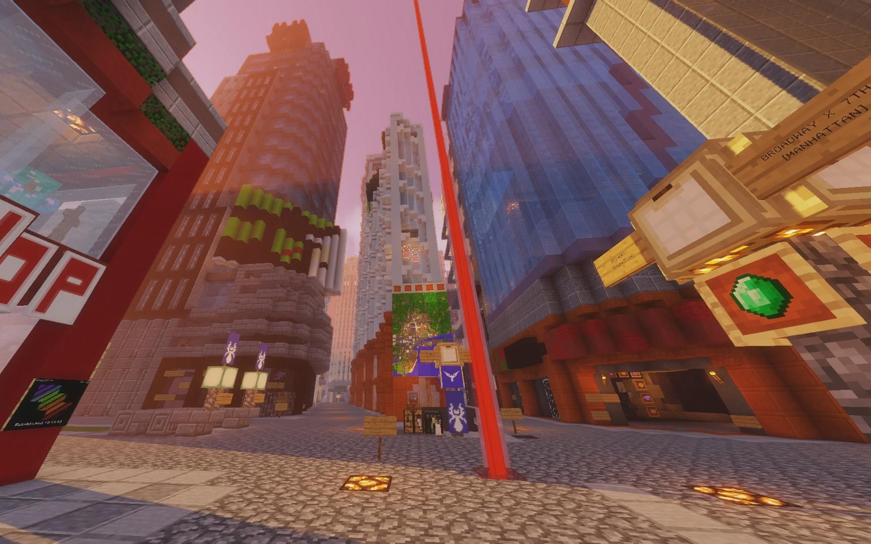 【Minecraft】EMC纽约&西欧风景短片