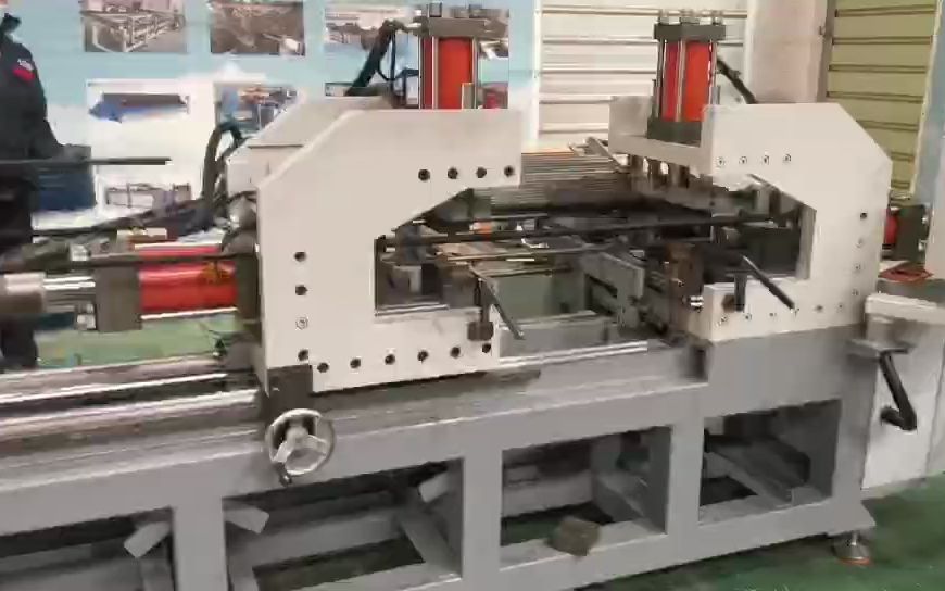 缩管机,缩管冲孔机一体机