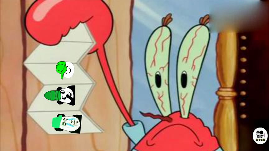 《海绵宝宝》里的奇怪人设,痞老板老婆是电脑,蟹老板女儿是鲸?