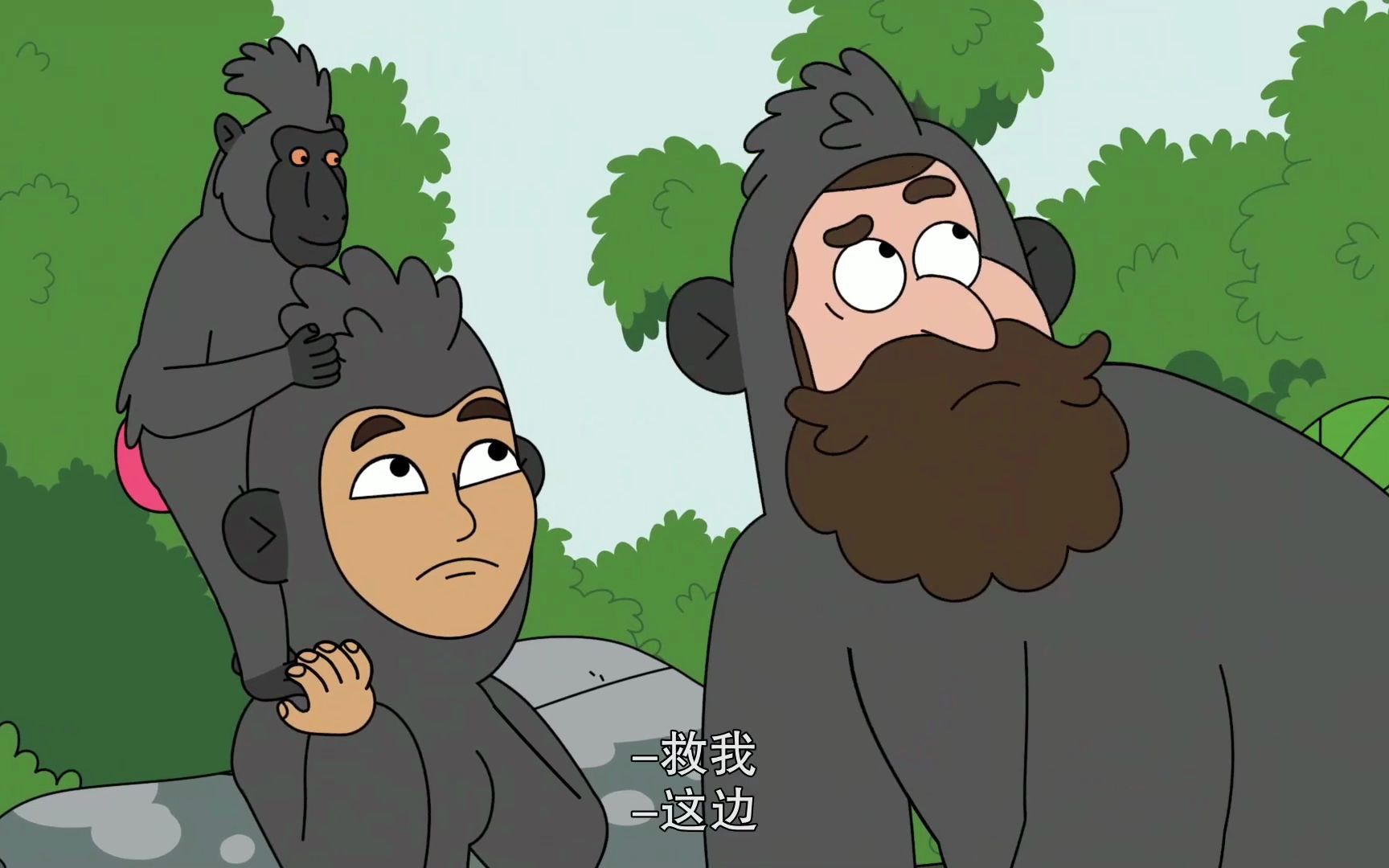 动画版《动物世界》来啦,超冷门科普无厘头搞笑动画,老阿布的丛林冒险